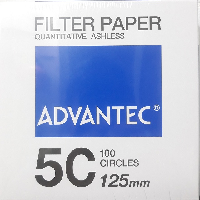 Giấy lọc 5C-125mm Advantec | Hóa chất Kim Phát
